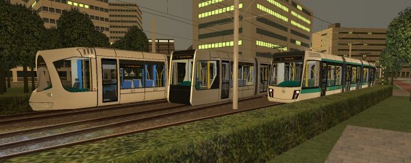 Metrosimulator Citadis Trams - voertuigen - SimTopia